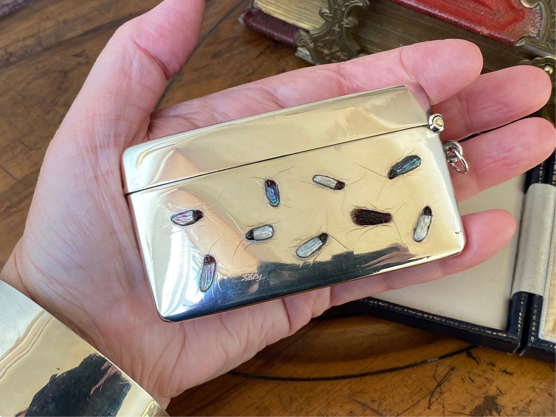 Unusual Rare Antique Victorian English Chester Hallmarked Sterling ...