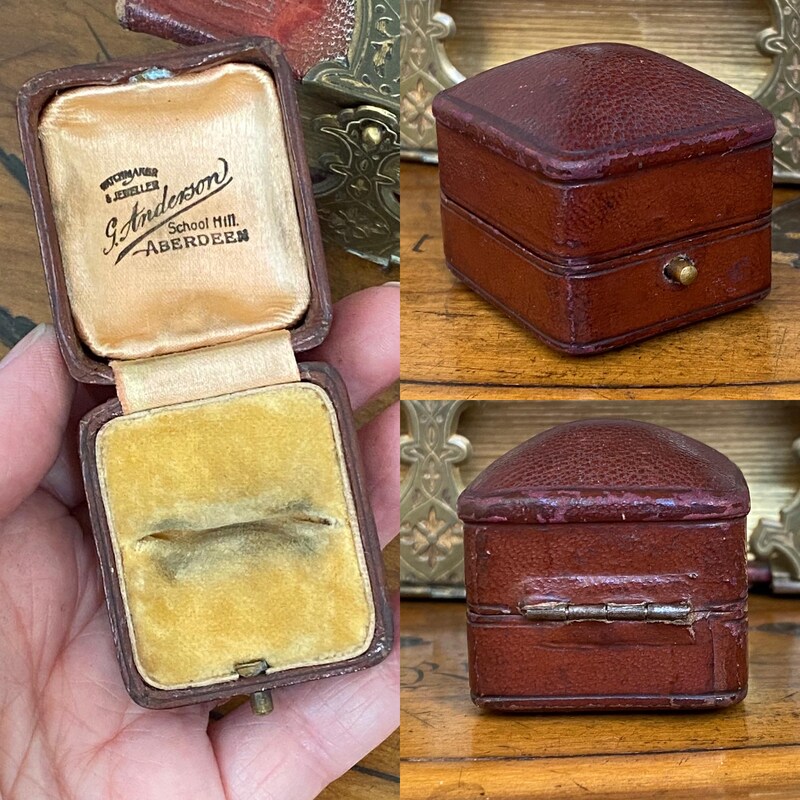 Edwardian Ring Box - Etsy