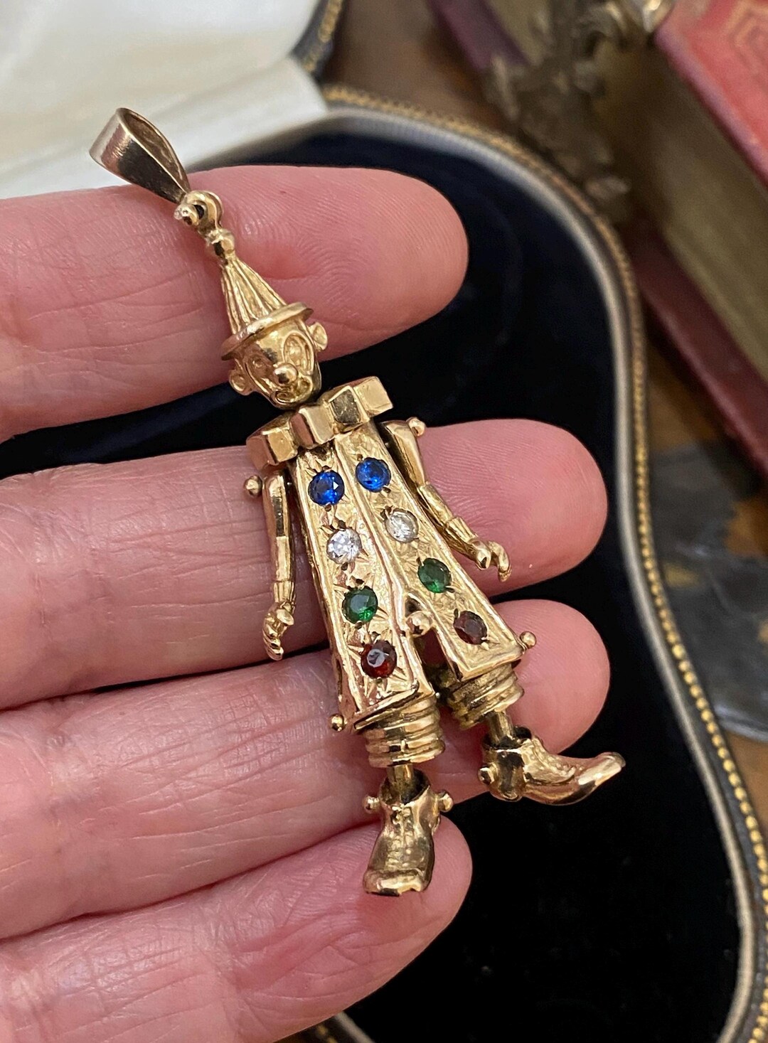 Fantastic Vintage Large English Hallmarked Heavy Solid 375 9ct Gold ...