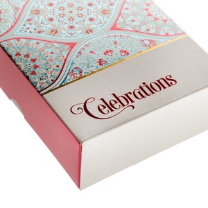 Printed Indian Sweet Boxes, Mithai Boxes, Baking Boxes, Wedding Favours ...