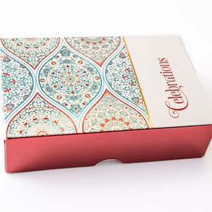 Printed Indian Sweet Boxes, Mithai Boxes, Baking Boxes, Wedding Favours ...