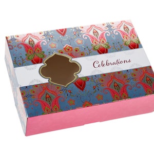 Beautiful Indian Sweet Boxes, Mithai Boxes, Wedding Favours, Empty ...