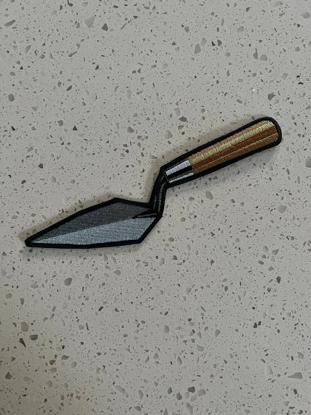 Large 7inch Trowel Iron on Embroidered Patch - Archaeology • High ...