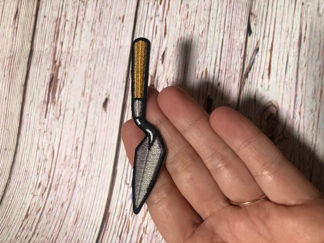 Trowel Iron on Embroidered Patch - Archaeology • High Quality Gift - Etsy
