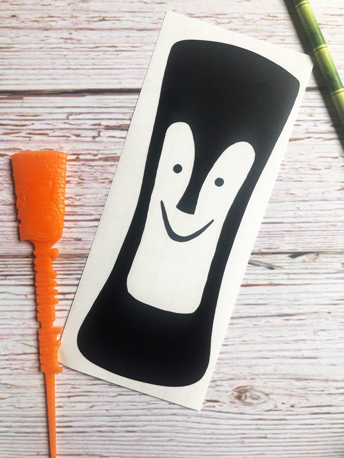 Tiki Bob Vinyl Decal Tiki Sticker - Etsy