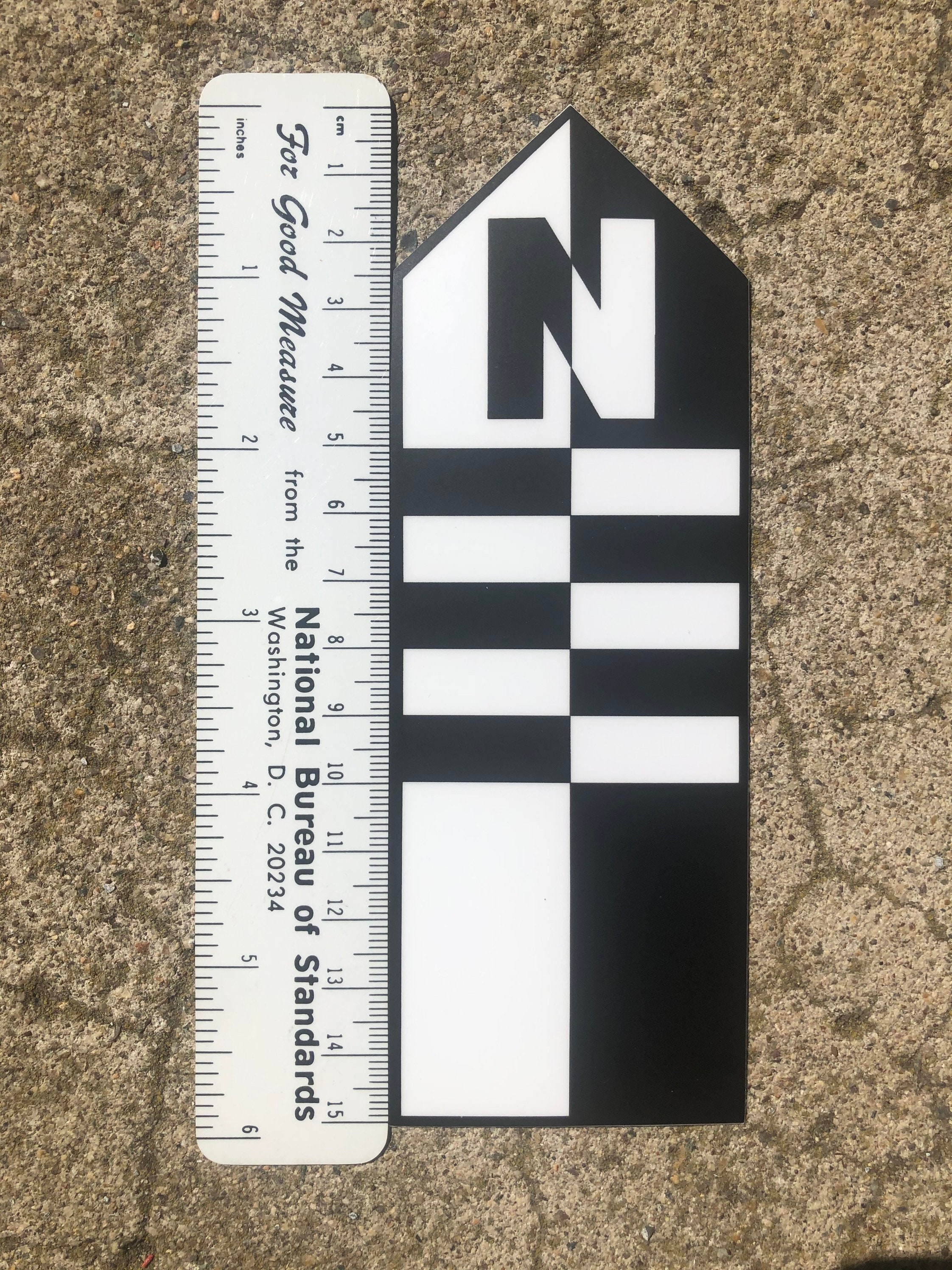 Buy North Arrow Archaeology Sticker: To-scale Water Resistant Vinyl ...