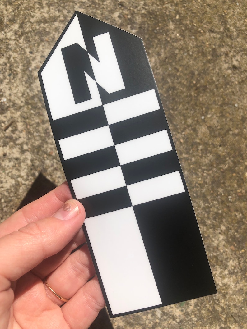 15cm To-scale North Arrow Archaeology Sticker Aesthetic - Etsy Australia