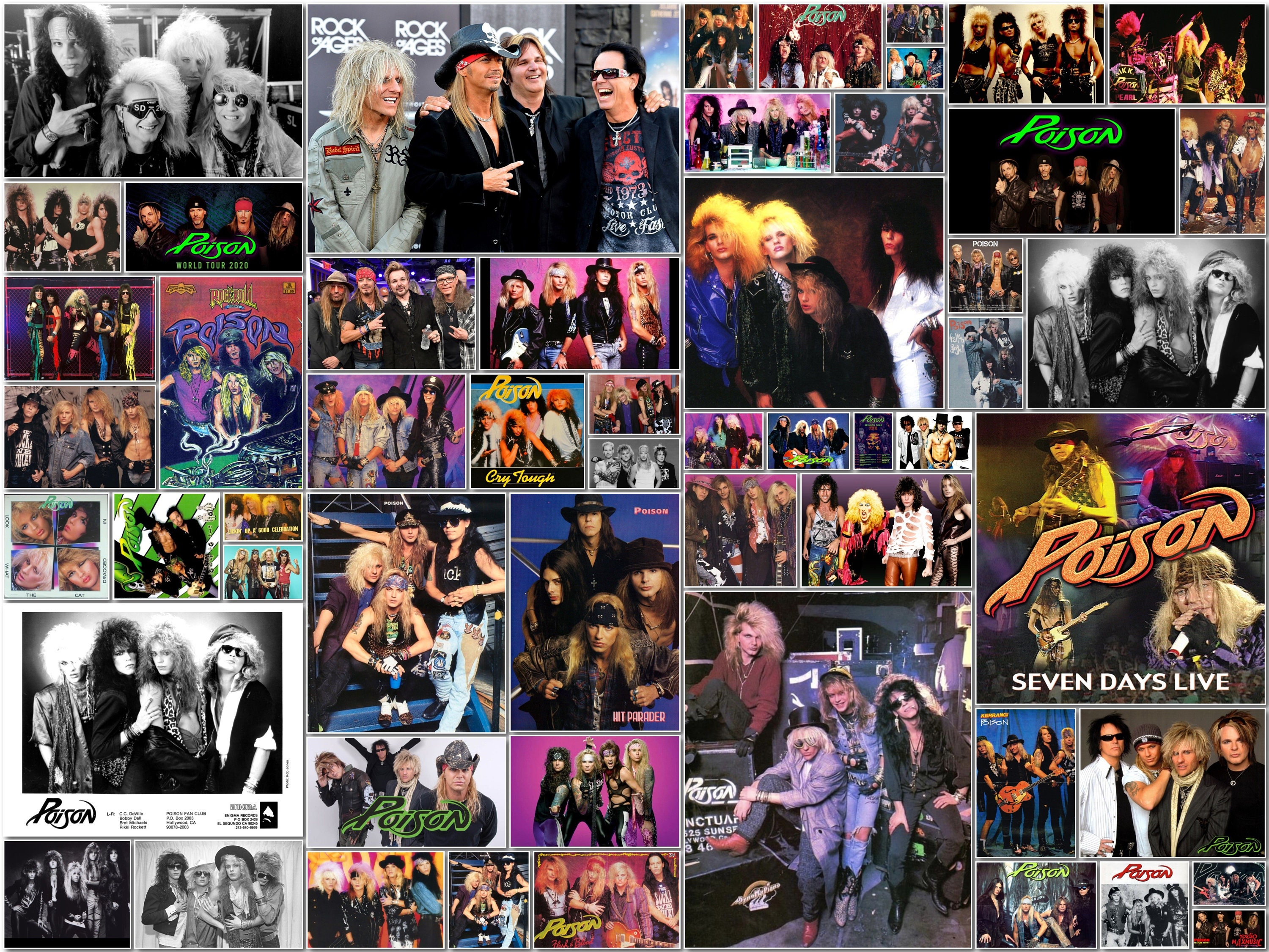 Vintage Band Poster, Classic Rock Posters, Band Posters Vintage, 30 ...