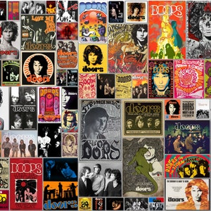 Vintage Band Poster, Classic Rock Posters, Band Posters Vintage, 30 ...