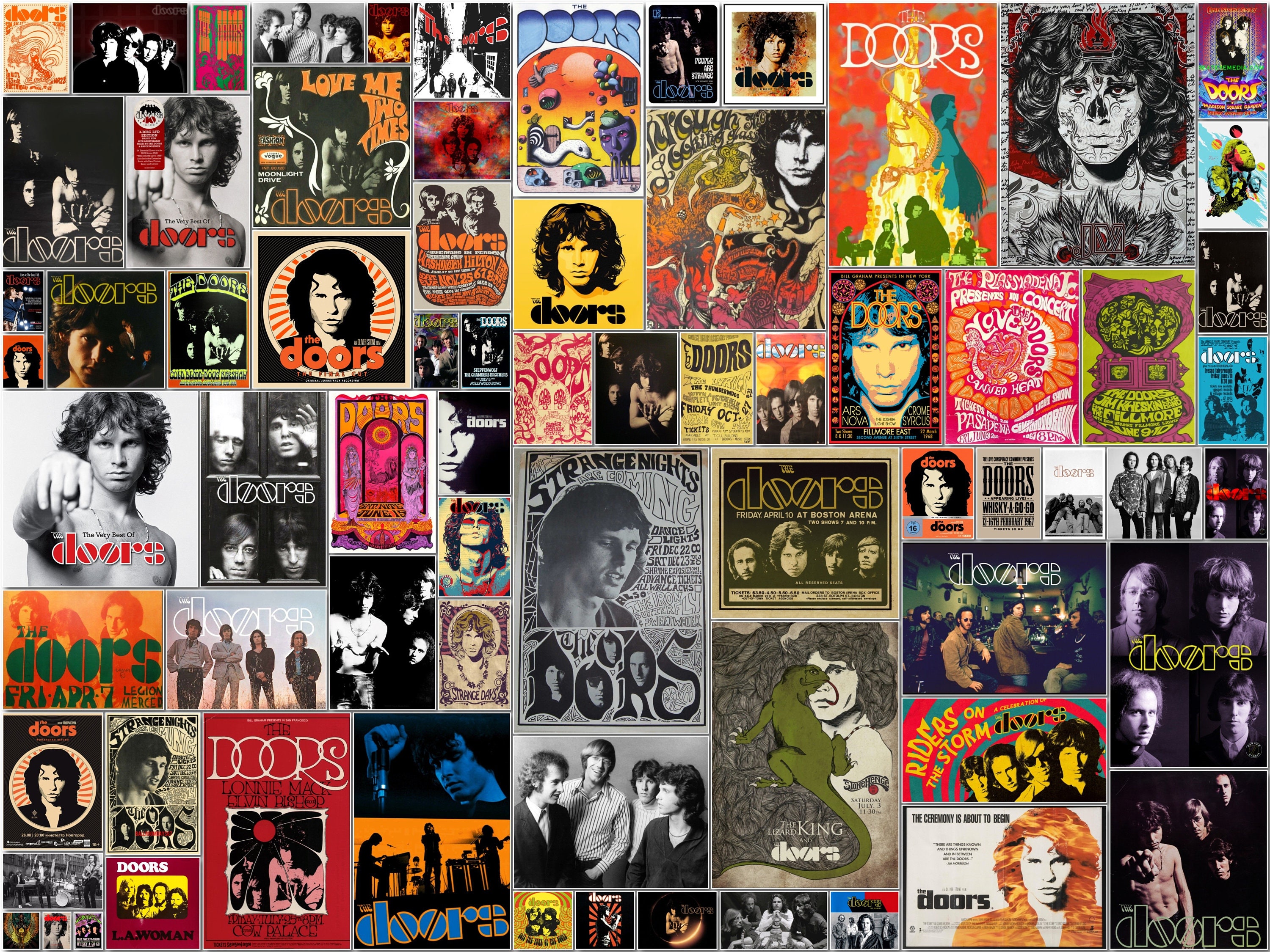 Vintage Band Poster, Classic Rock Posters, Band Posters Vintage, 30 ...