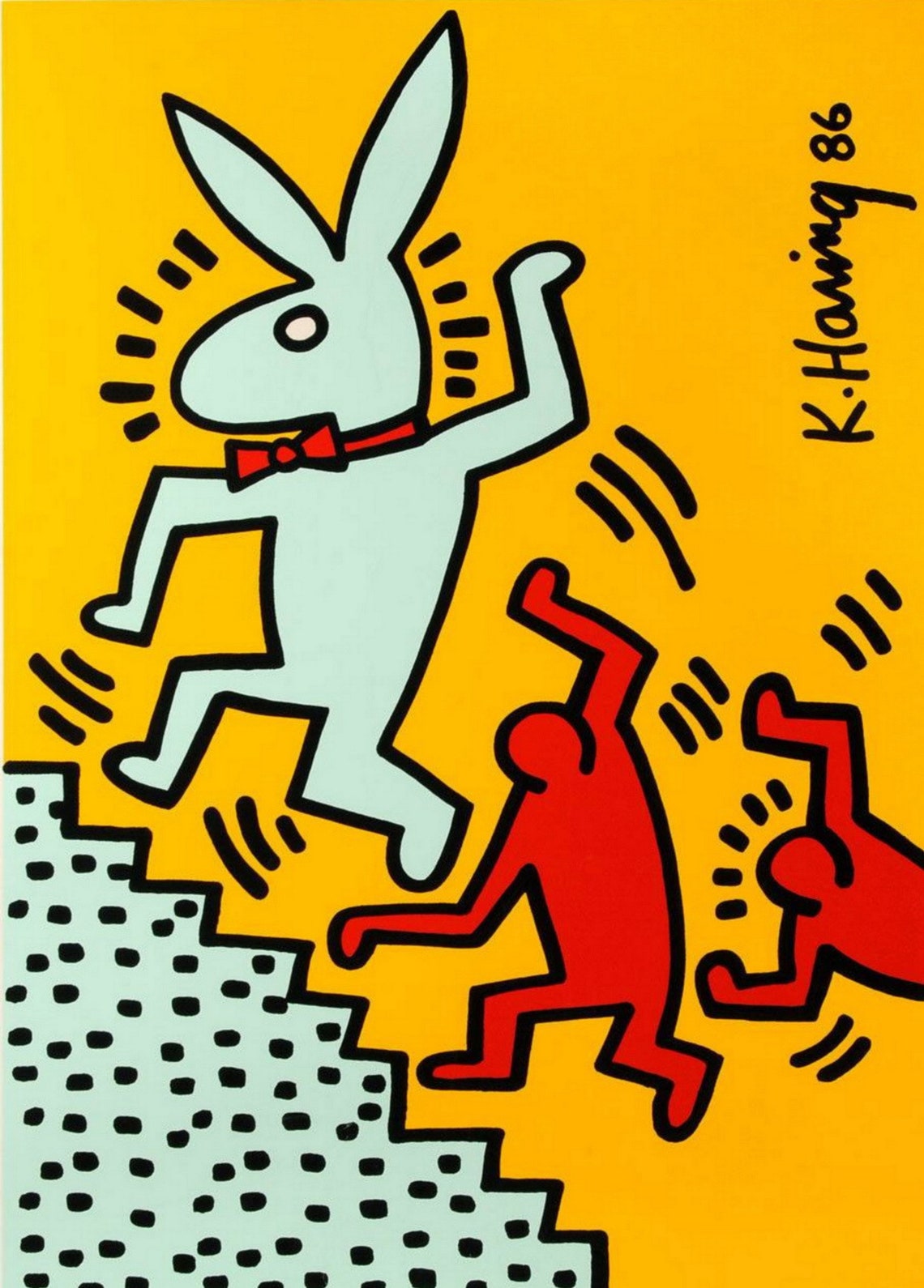 Keith Haring Print, Keith Haring, Keith Haring Poster, Keith Haring ...