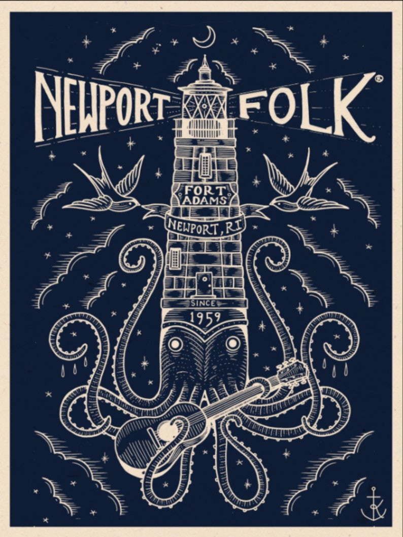 Folk Music Posters, Folk Band Poster, Folk Poster, Folk Vintage Poster ...