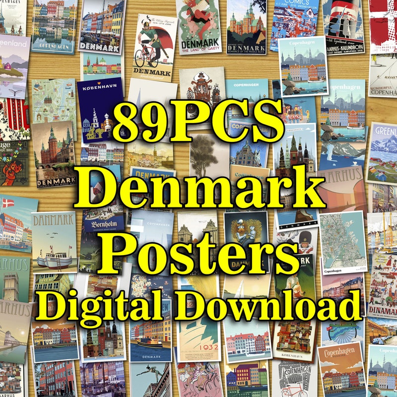 Denmark Poster - Etsy