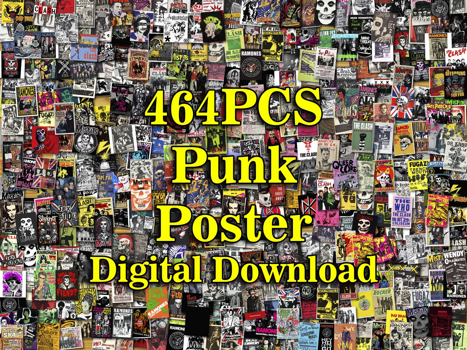 Punk Posters, Punk Poster, 80s Punk, Crust Punk, Punk Wall Art, Punk Flyer, Hardcore Punk, Punk ...