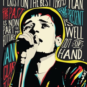 Post-punk Print, Punk Rock Print, Gothic Rock Poster, Rock Band Poster ...