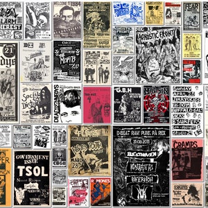Crust Punk, Punk Posters, Hardcore Punk, Post Punk, Punk Wall Art, Punk ...
