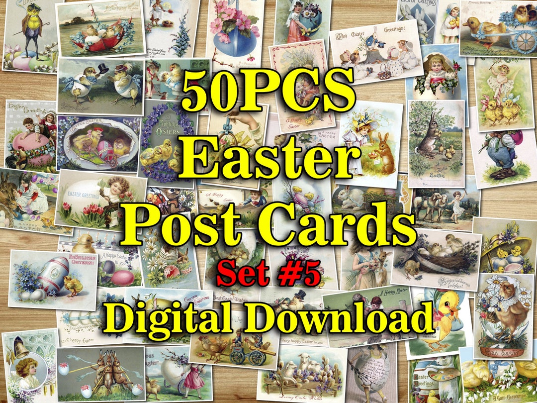 Easter Post Cards, Printable Easter Cards, Religious Easter Cards ...