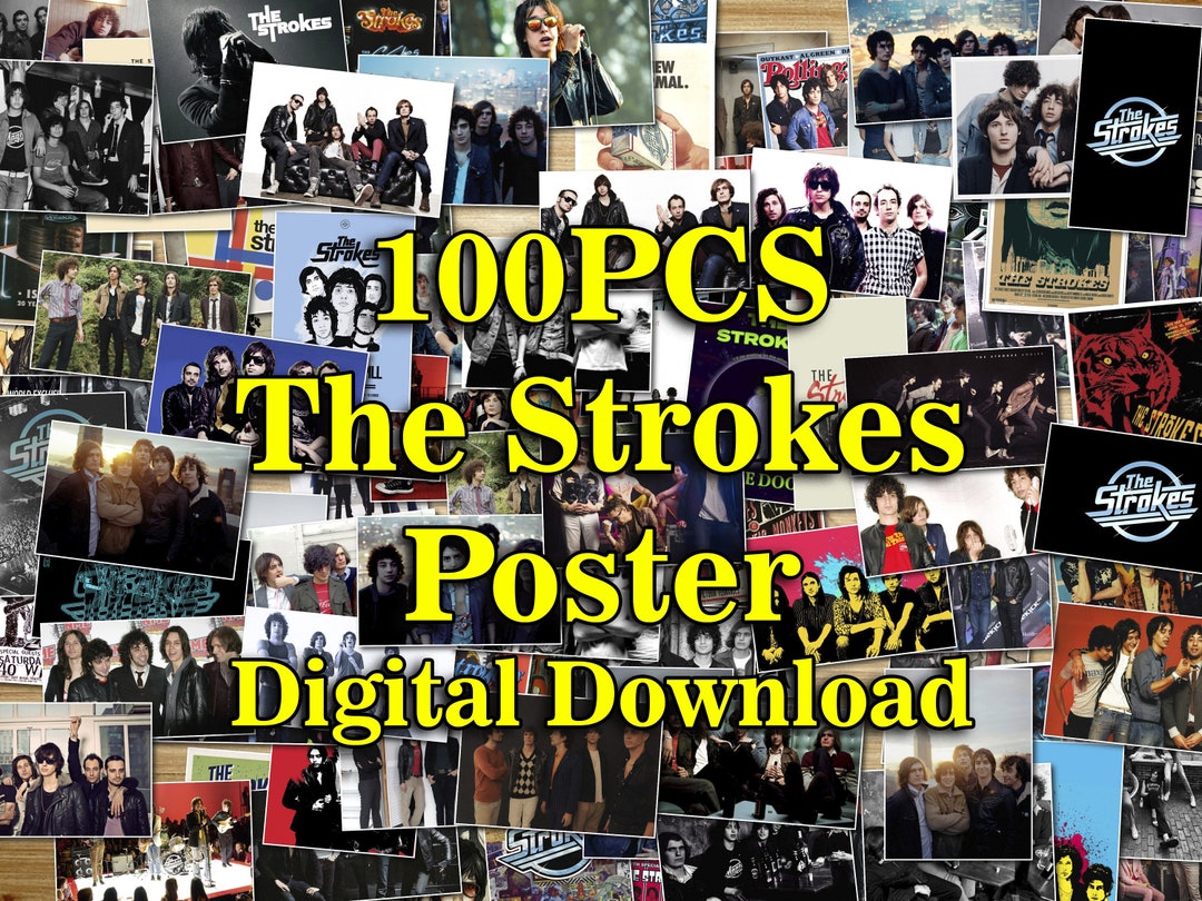 Indie Rock Poster, Garage Rock Poster, Post-punk Revival Poster ...