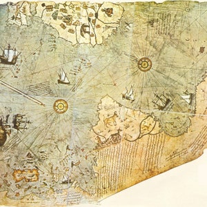 Ancient Map, Vintage World Map, World Map Poster, Old World Map Wall ...