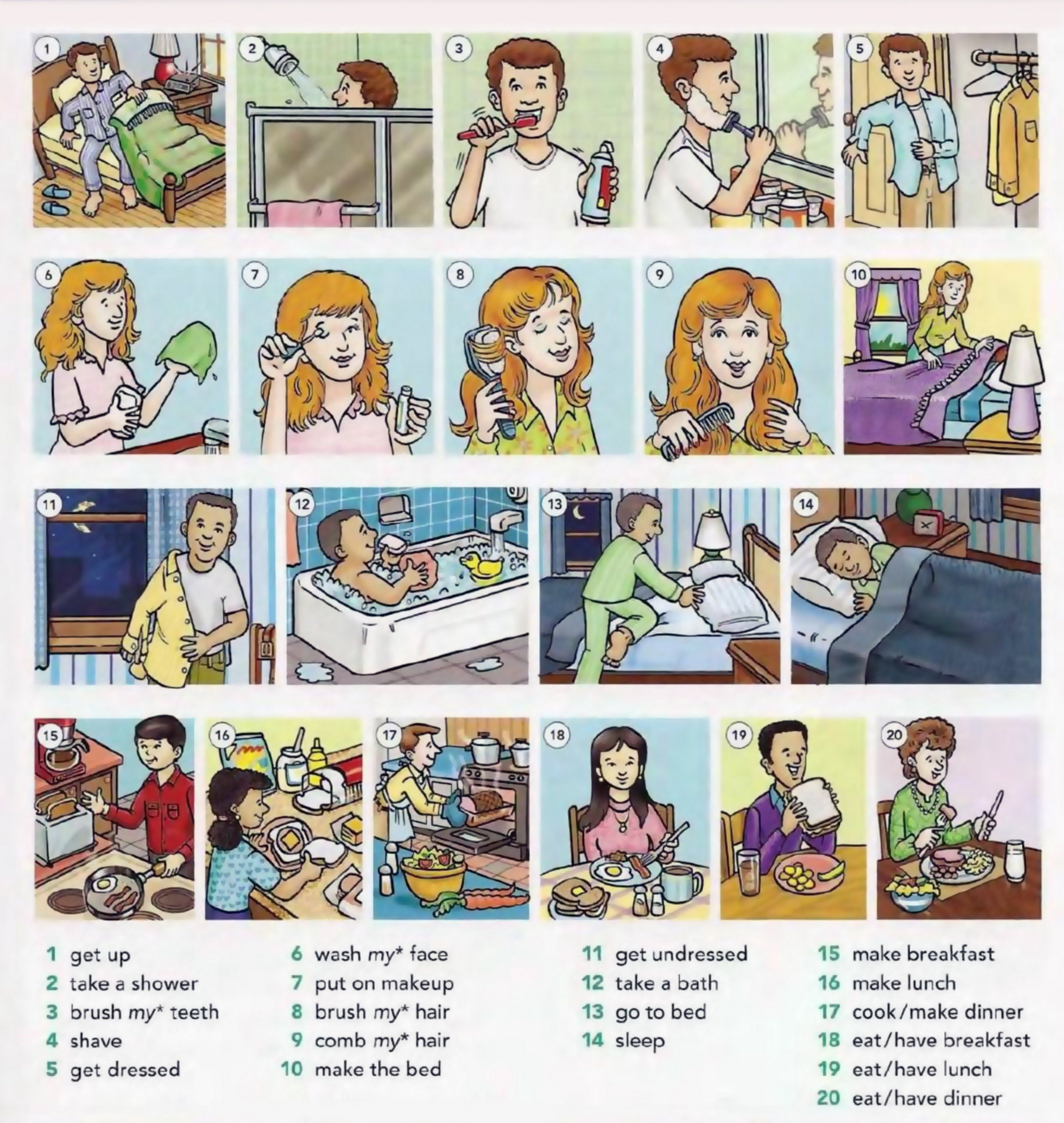 Daily Routine, Routine Chart, Visual Schedule, Routine Cards, Toddler ...