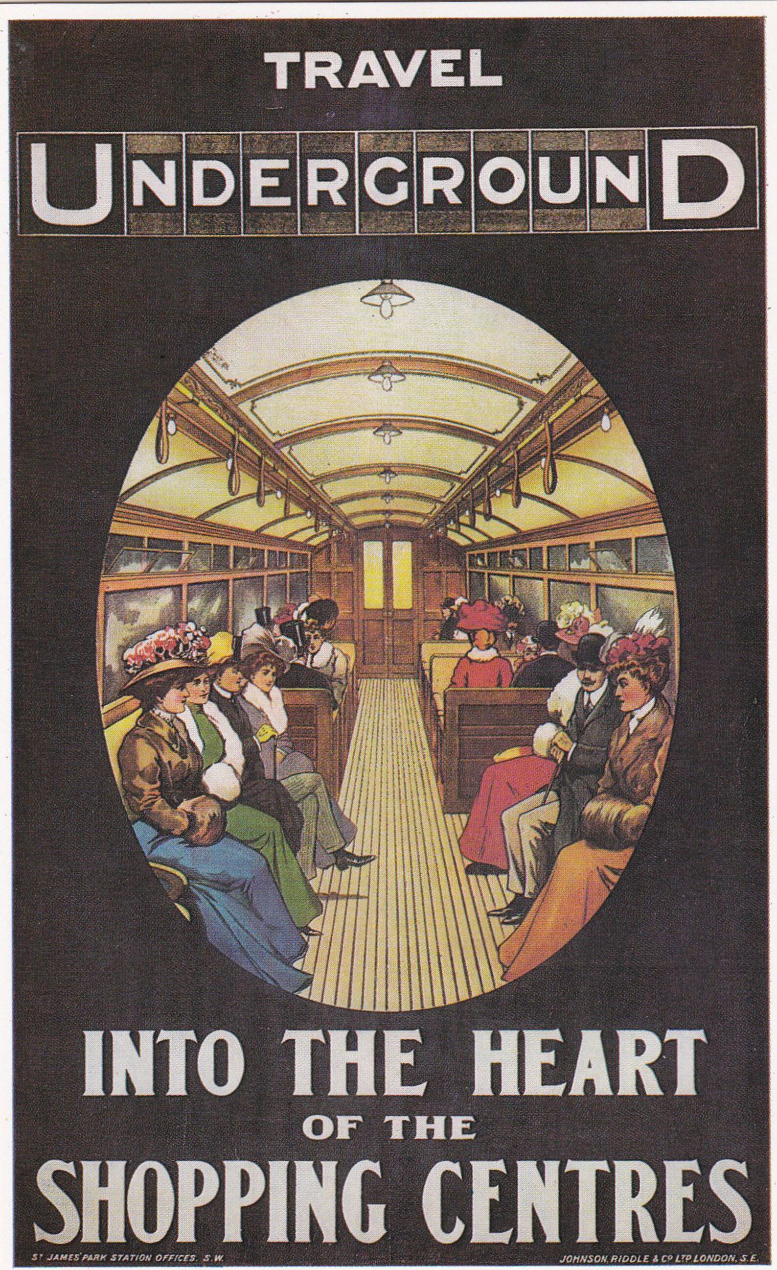 London Underground Art, London Underground Poster, London Underground ...