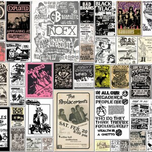 Crust Punk, Punk Posters, Hardcore Punk, Post Punk, Punk Wall Art, Punk ...