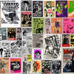 Punk Posters, Punk Poster, 80s Punk, Crust Punk, Punk Wall Art, Punk ...
