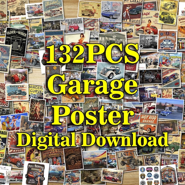 Garage Art - Etsy