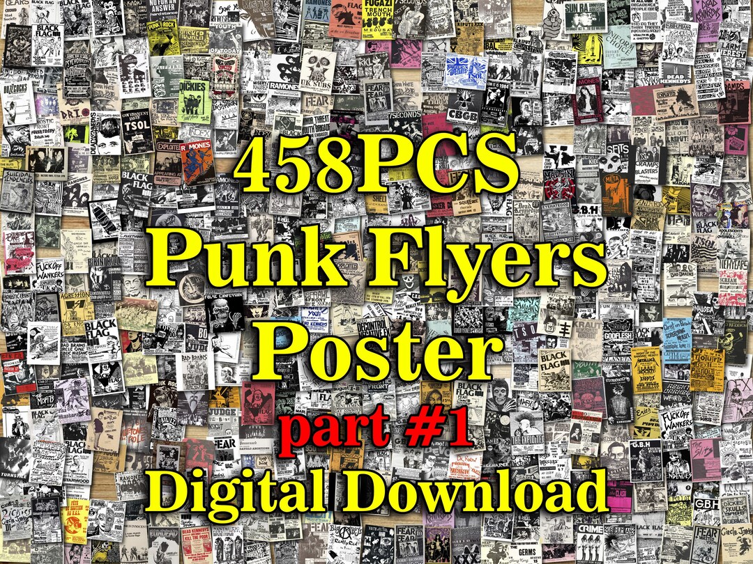 Crust Punk, Punk Posters, Hardcore Punk, Post Punk, Punk Wall Art, Punk ...