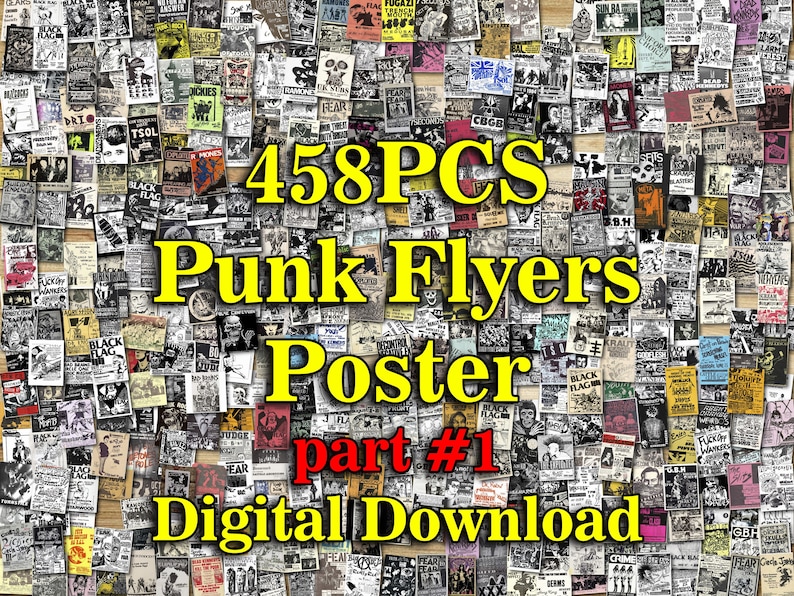 Crust Punk, Punk Posters, Hardcore Punk, Post Punk, Punk Wall Art, Punk ...