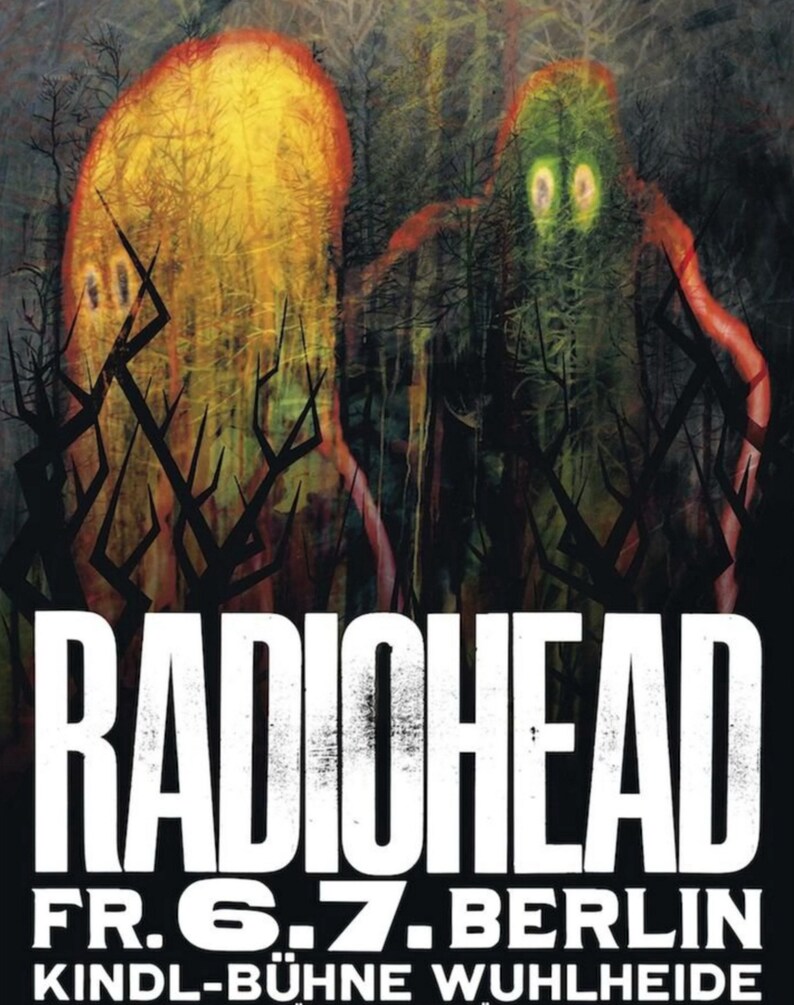 Alternative Rock Print, Art Rock Poster, Alternative Rock Poster ...