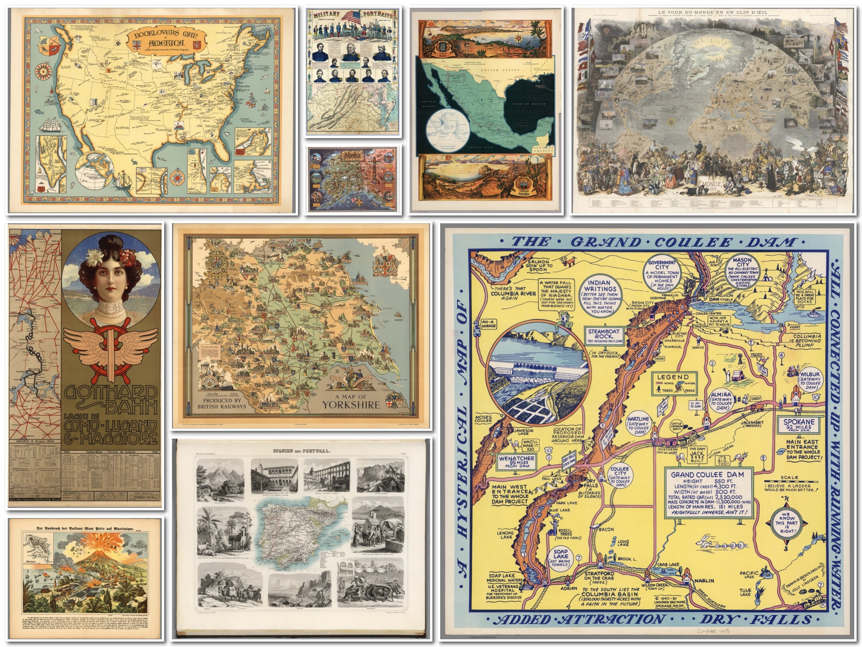 Vintage World Map, Original Antique Map, Old World Map Wall Art, World ...