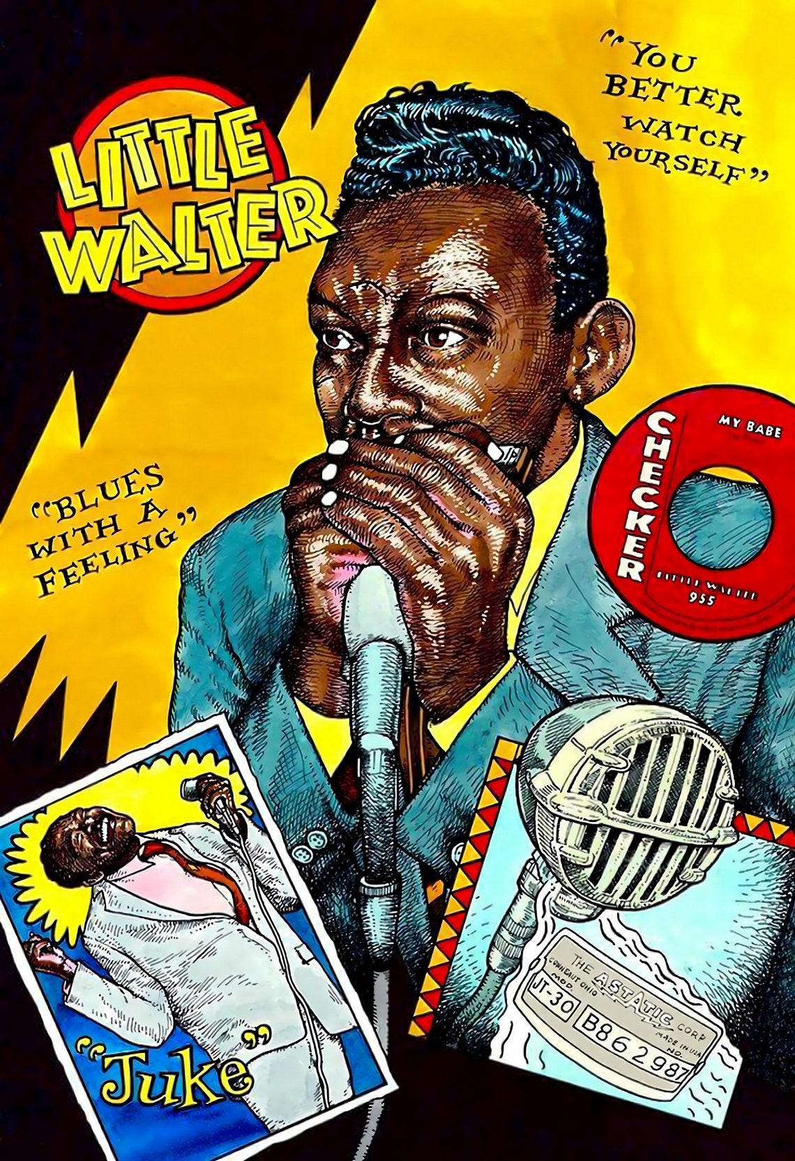 Blues Poster, Blues Wall Art, Blues Music Posters, Blues Posters and ...