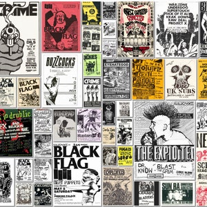 Crust Punk, Punk Posters, Hardcore Punk, Post Punk, Punk Wall Art, Punk ...