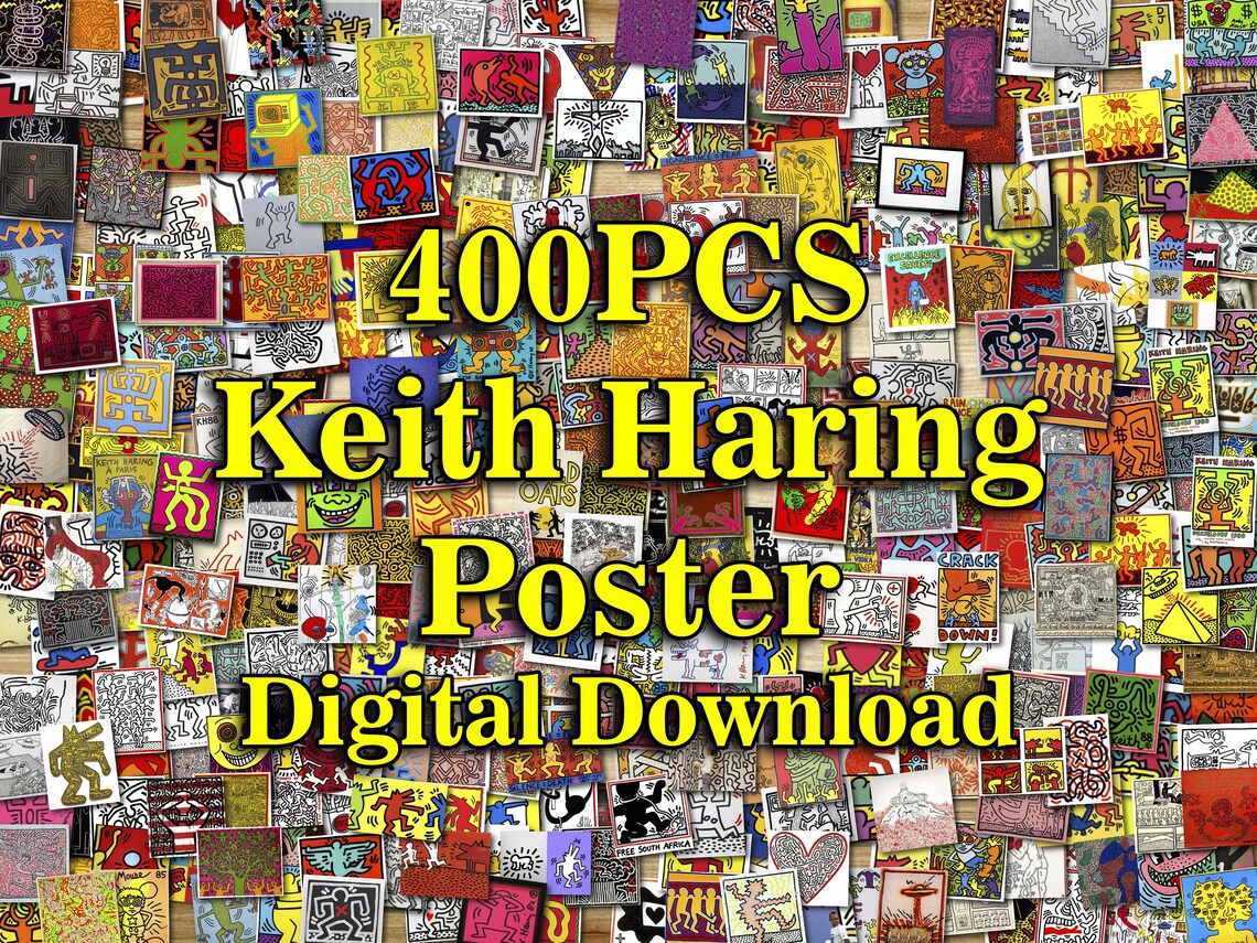 Keith Haring Print, Keith Haring, Keith Haring Poster, Keith Haring ...