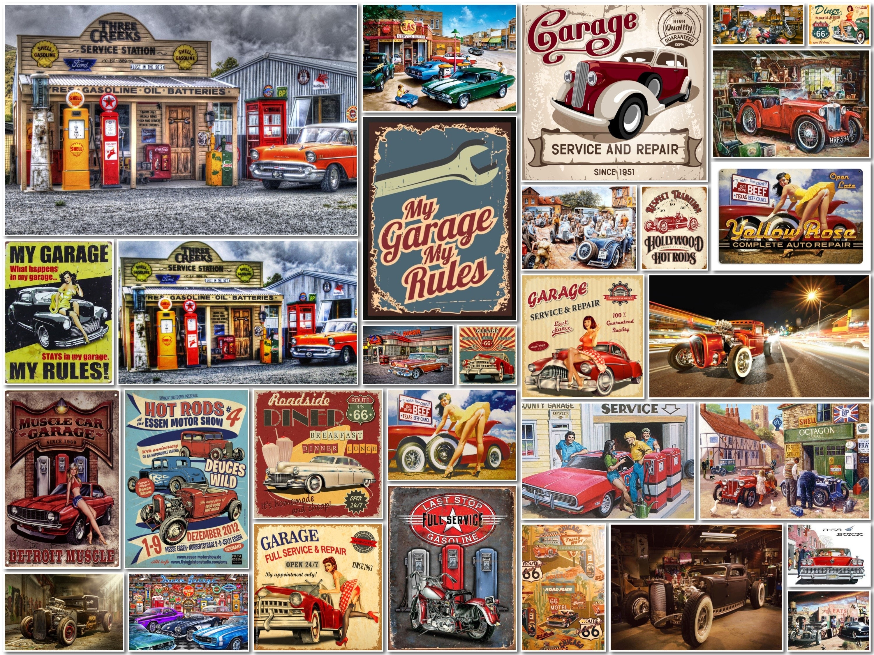 Garage Posters, Garage Kit, Car Poster, Garage Art, Garage Decor ...