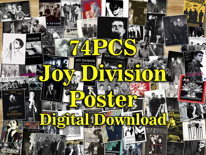 Post-punk Print, Punk Rock Print, Gothic Rock Poster, Rock Band Poster ...