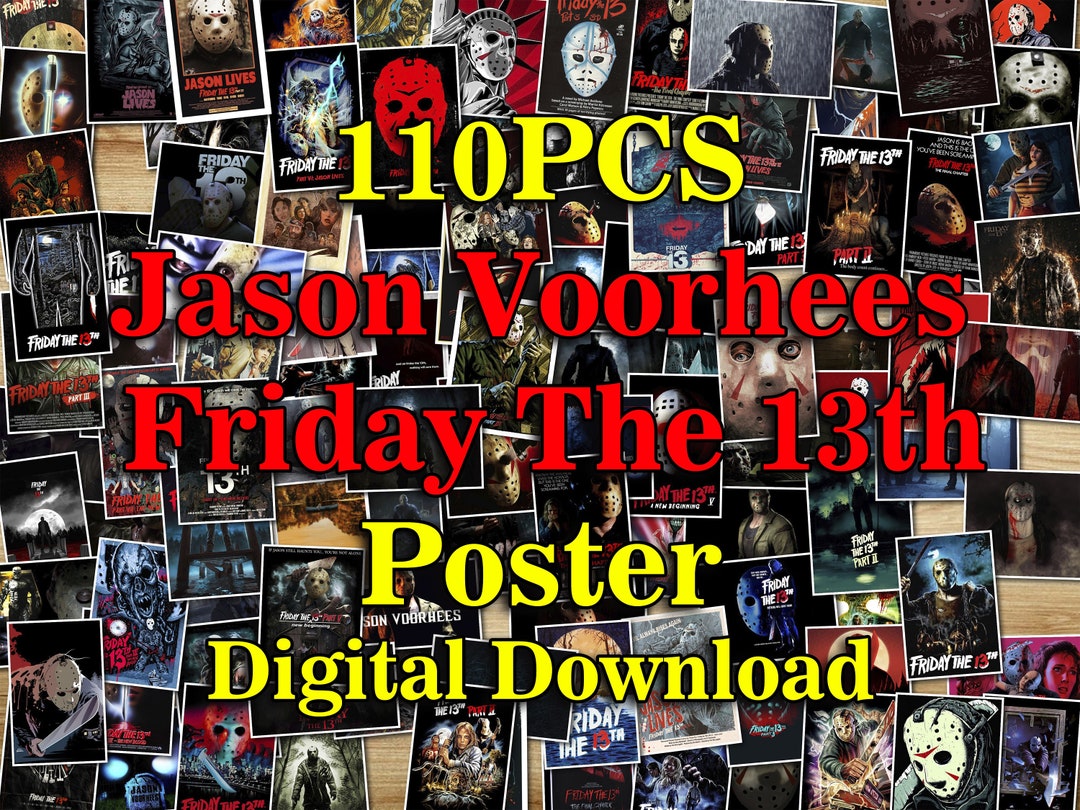 Jason Voorhees, Jason Voorhees Poster, Jason Voorhees Art, Friday the ...