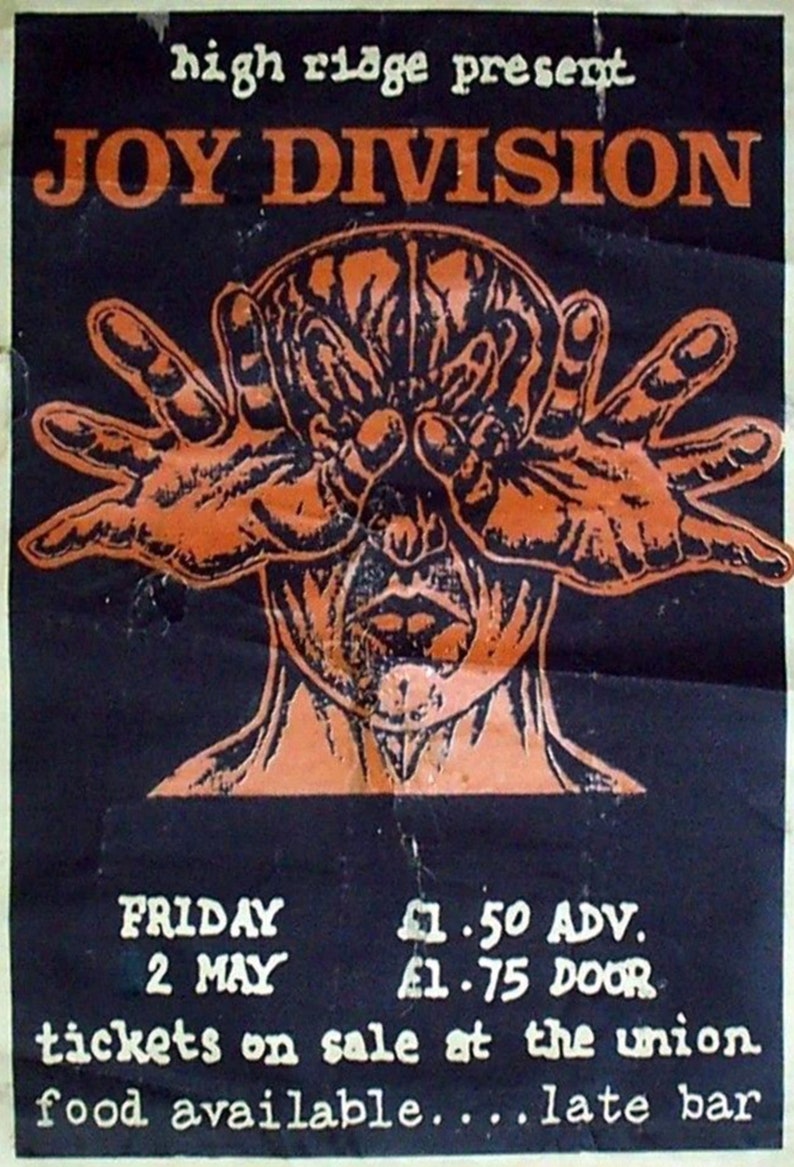 Post-punk Print, Punk Rock Print, Gothic Rock Poster, Rock Band Poster ...