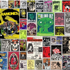 Punk Posters, Punk Poster, 80s Punk, Crust Punk, Punk Wall Art, Punk ...