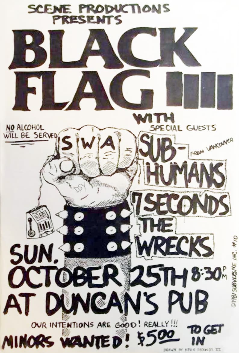 Punk Wall Art, Punk Poster, Punk Posters, Punk Wall Decor, Punk Flyers ...