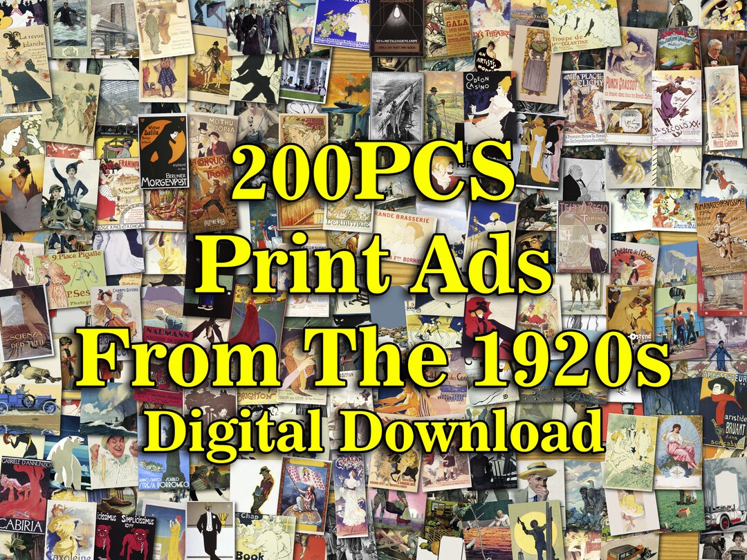 Advertising Posters, Vintage Advertising, Antique Classic Poster, Retro ...