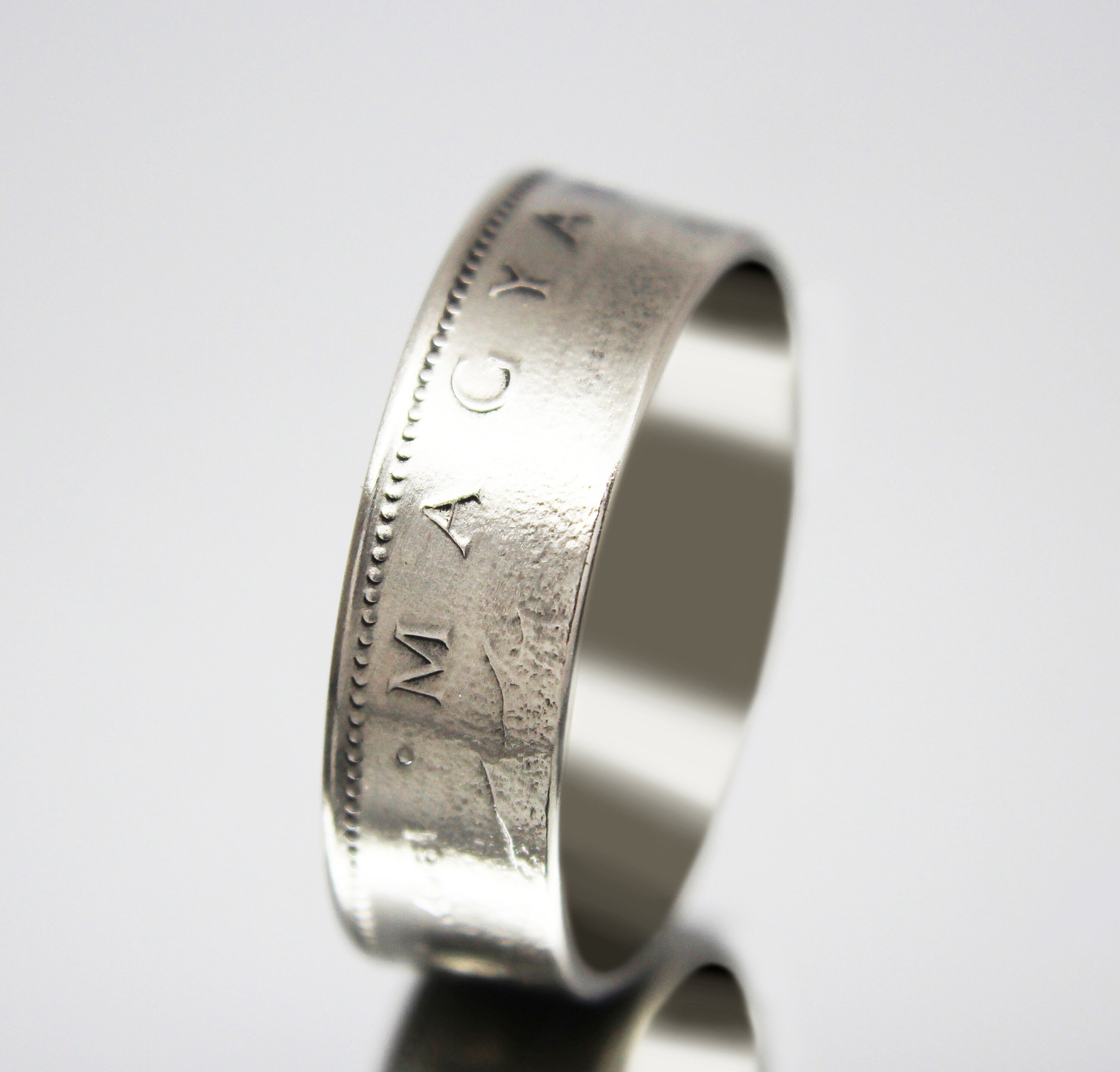 Coin Ring Hungary 50 Forint 1997, Coin Ring for Sale, Coin Ring Designs ...