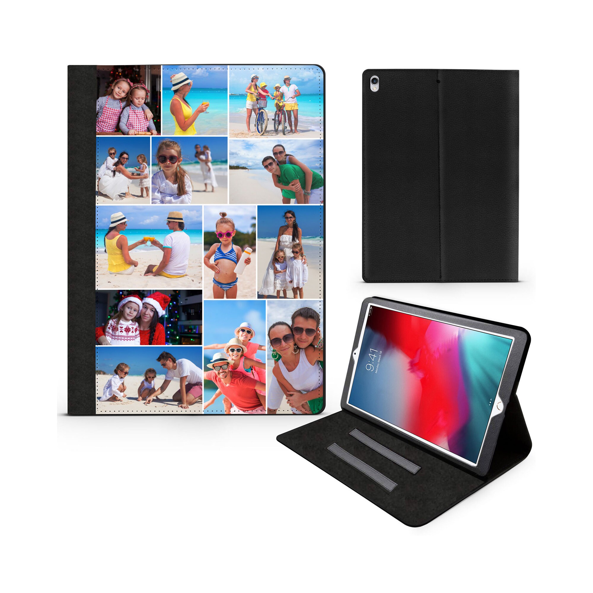 Personalised/custom Collage Ipad Case Leather Flip Apple Ipad - Etsy UK