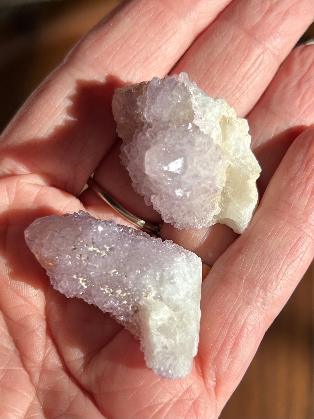 Purple Spirit Quartz Crystal Specimen Sugar Druzy Natural Crystals ...