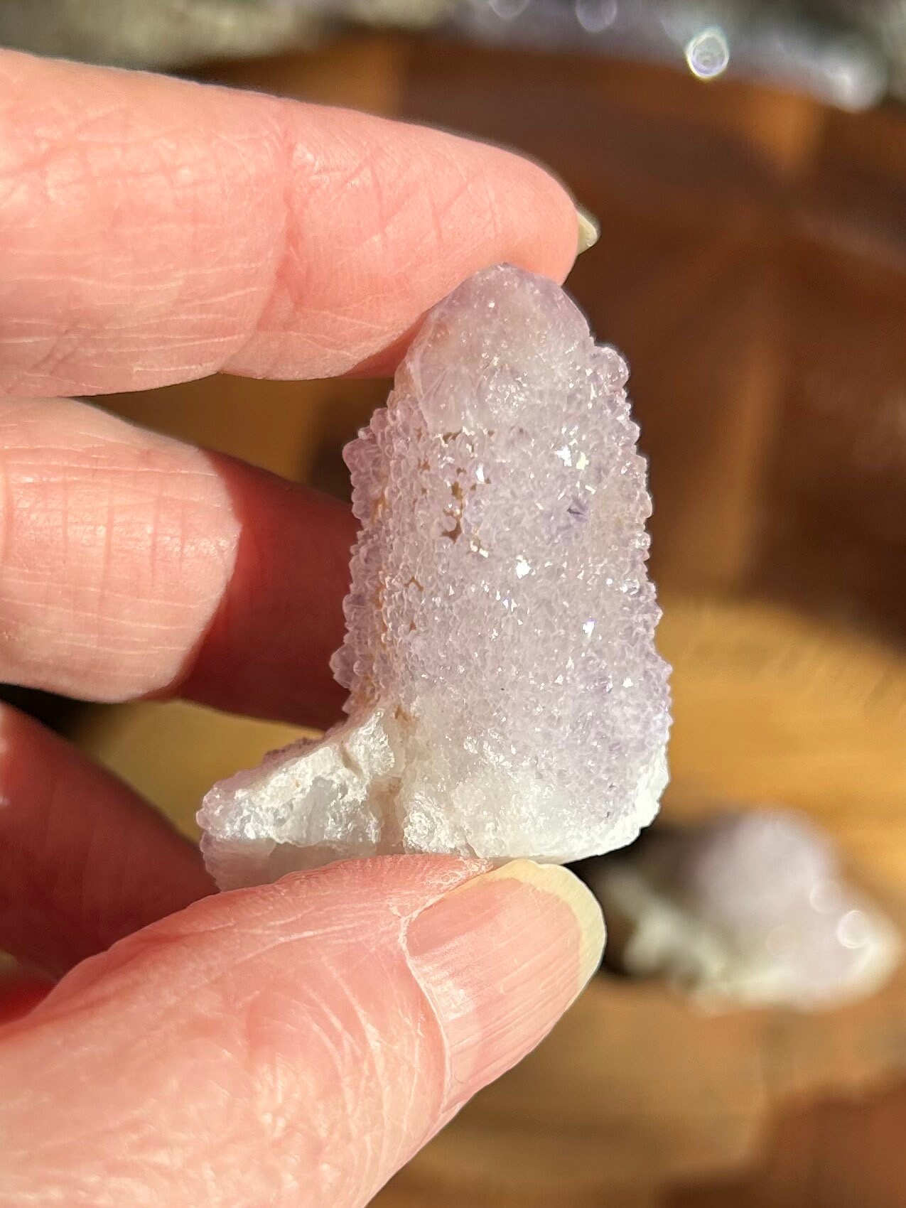 Purple Spirit Quartz Crystal Specimen Sugar Druzy Natural Crystals ...