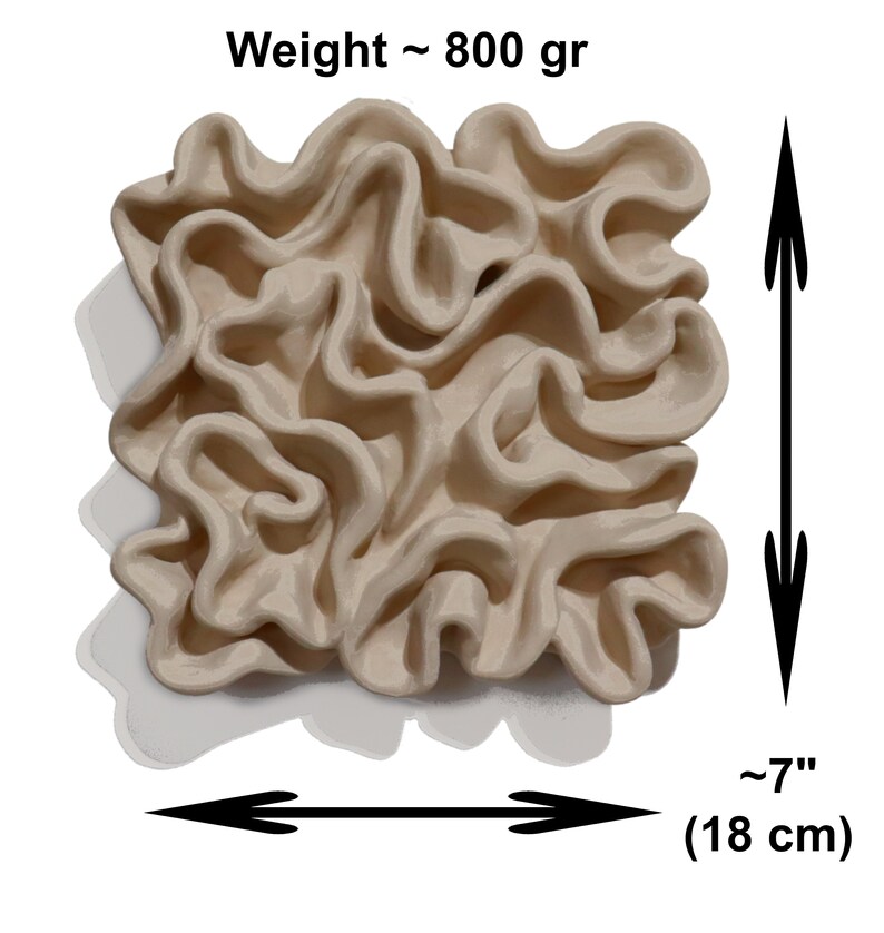 Textured Wall Art Clay Draped Plaster Fabric Textile Imitation - Etsy