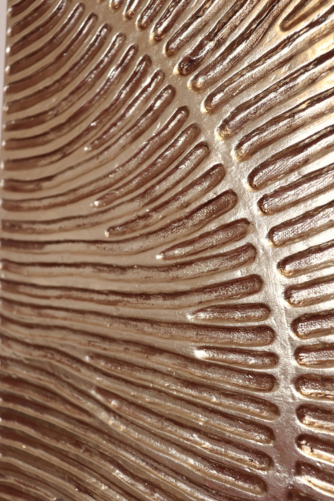 Set of 4 Palm Leaf Tropical Wall Art Original Painting Canvas | Etsy