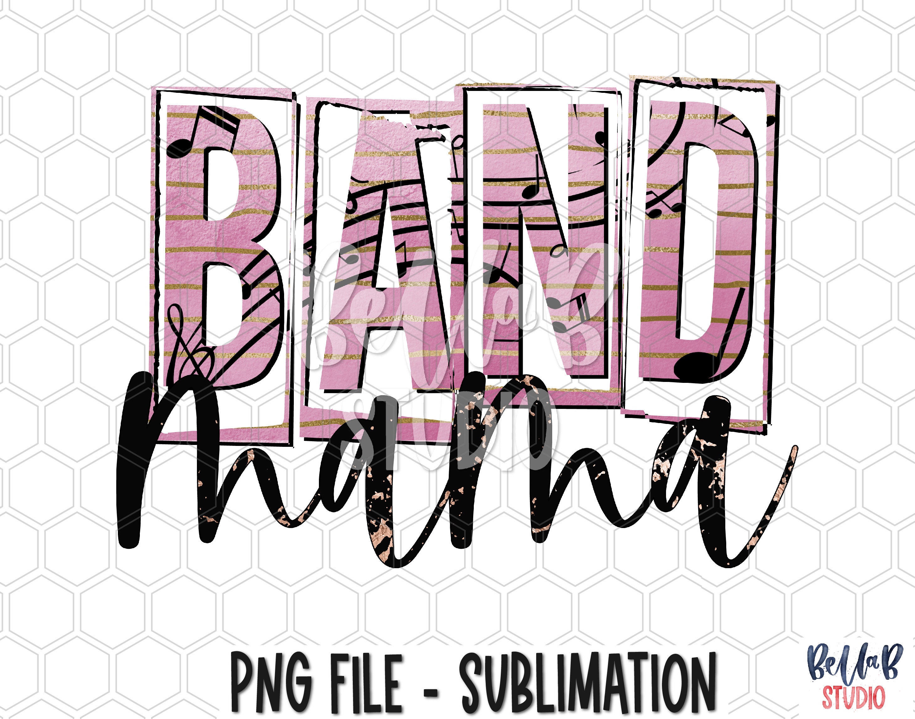Band Mama Sublimation Digital Download, Band Mom, Marching Band ...