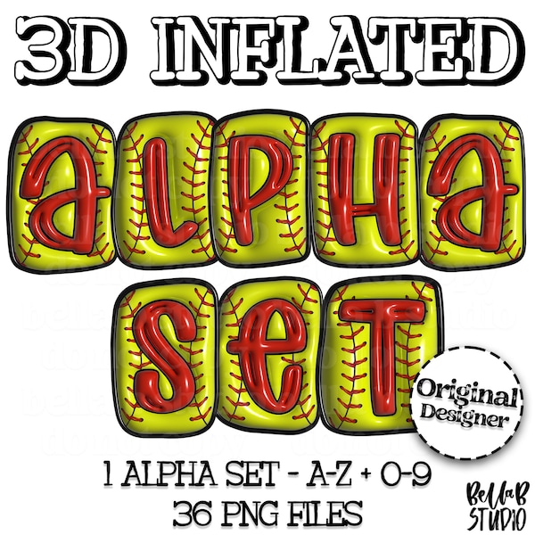 Softball Letters - Etsy